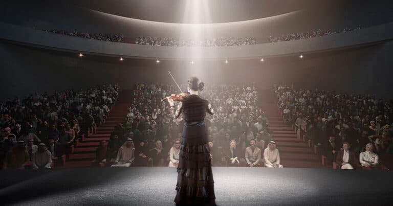 Il Teatro at Aljada: Tadao Ando's Iconic Performing Arts Center in ...