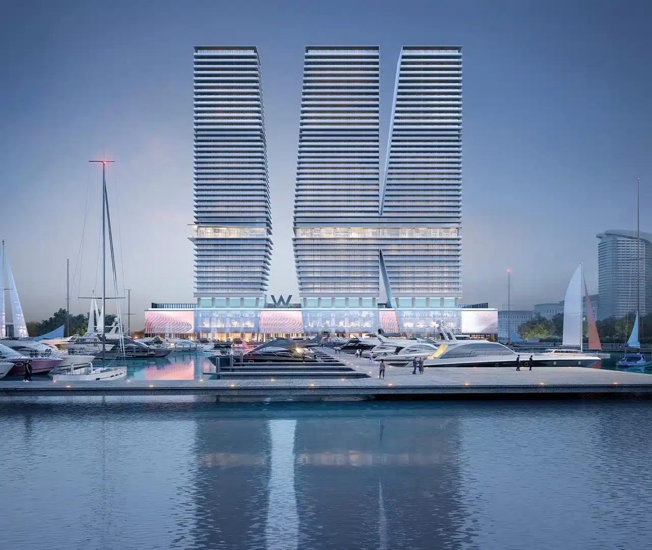 Luxury apartments in Dubai Harbour | W Residences By Arada