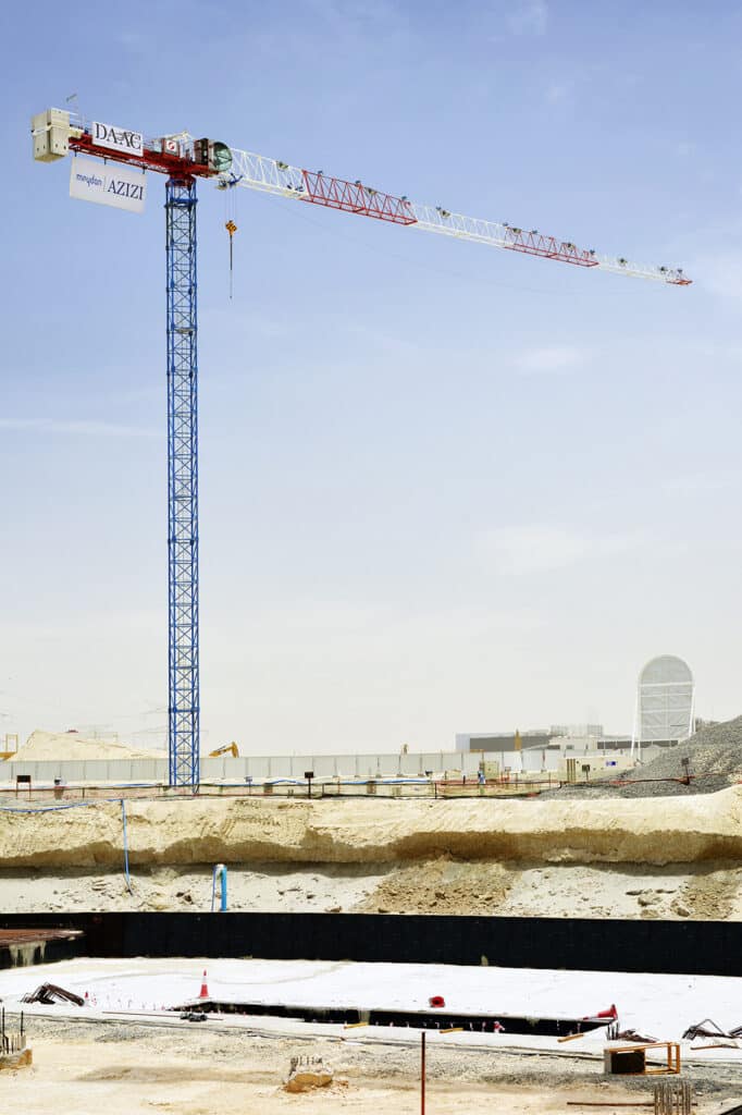 Two new Raimondi MRT111 tower cranes sold to Dubai contractor - Raimondi