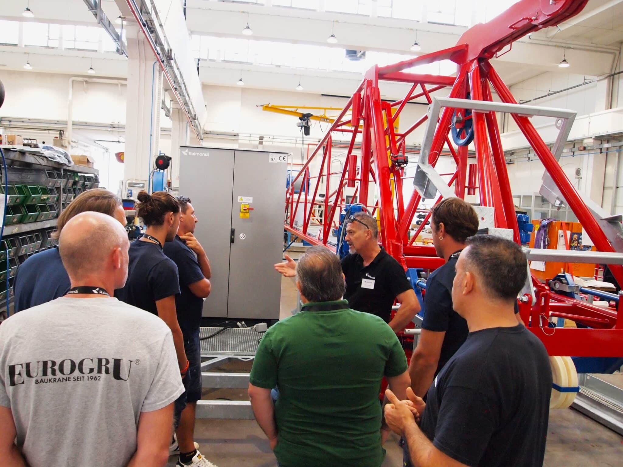 Raimondi marks second in-house product training for European crane ...